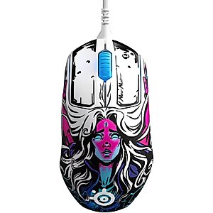SteelSeries Prime Neo Noir - FPS Gaming Mouse – 18,000 CPI TrueMove Pro Optical Sensor – 5 Programmable Buttons – Magnetic Optical Switches – Brilliant Prism RGB Lighting