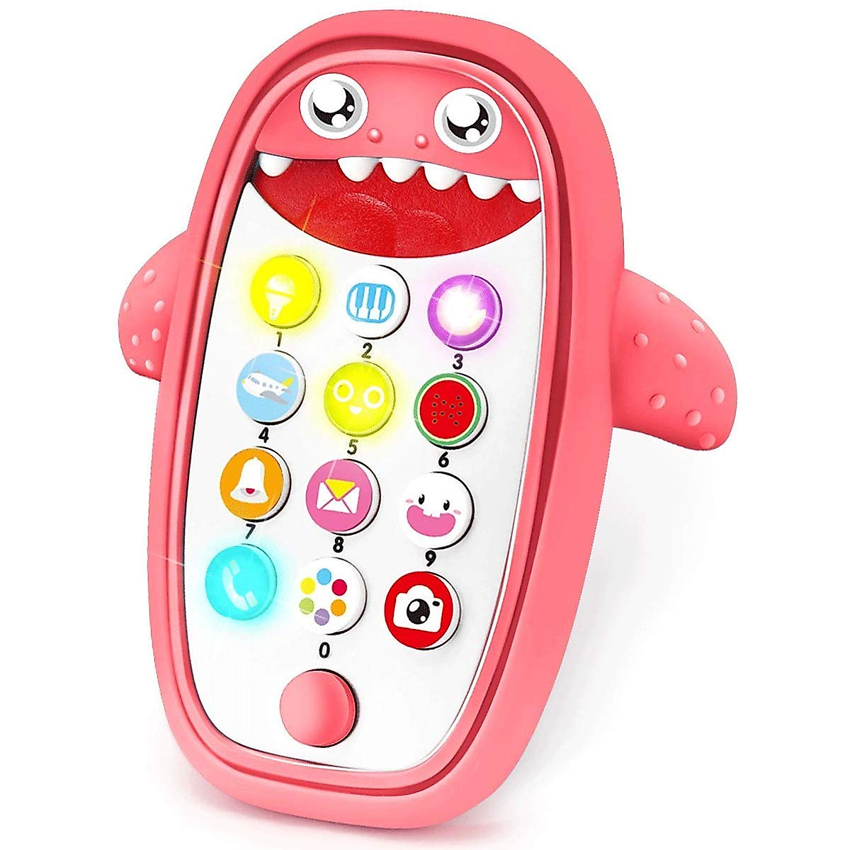Baby Toys,Baby Phone Toys with Lights&Music,Early Learning Educational Smartphone Toy for Toddlers,Role Play Fun Toys for 1 Years Old Gifts