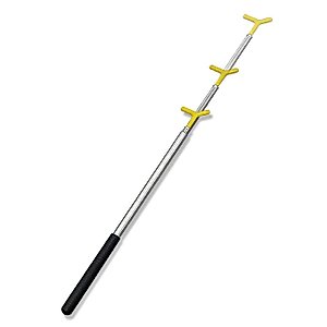 Tess Safety Pole -Smoke Detector and Emergency Exit- Extendable Pole Tester- Allows Easy Excess and Monitoring for Life Safety Products -Spellbound