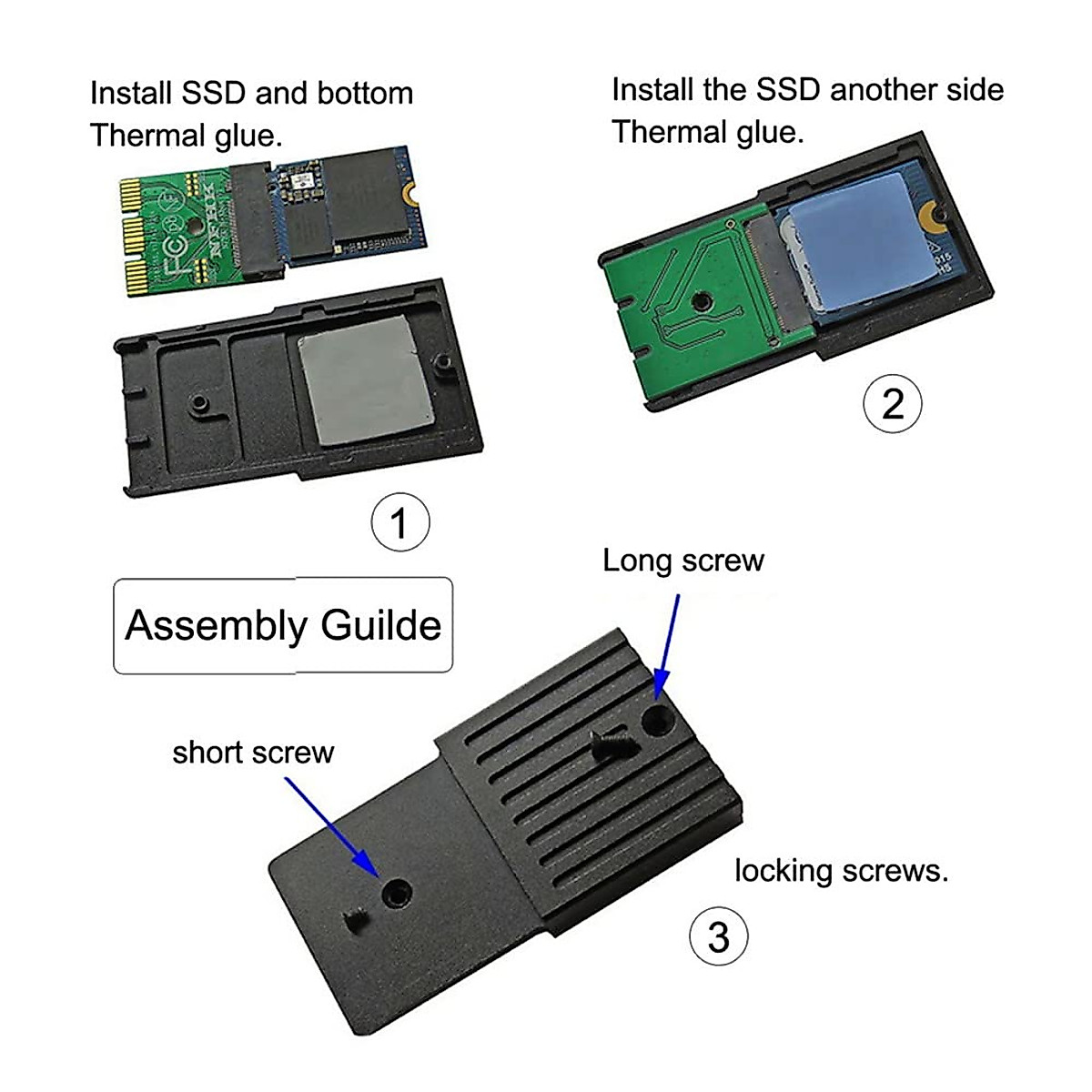 xiwai CF-Express Type-B to M.2 NVMe 2230 M-Key Adapter CFE for Xbox Series X&S CH SN530 SSD PCIe4.0 Expansion Memory Card
