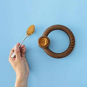 Lumabone Real Bacon Medium 4-Pack Durable Dog Chew Toys for Aggressive Chewers, Made in USA – Wishbone, Ring Stuffer, Dental Chew, Stick