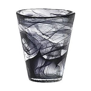 Kosta Boda Mine 10 oz. Black All Purpose Beverage/Tumbler