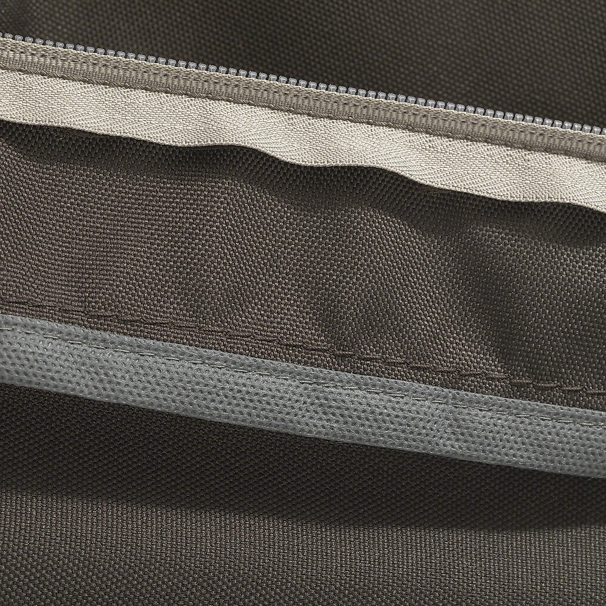 Classic Accessories Ravenna Water-Resistant Patio Lounge Chair/Loveseat Back Cushion Cover, 23 x 20 x 4 Inch, Espresso