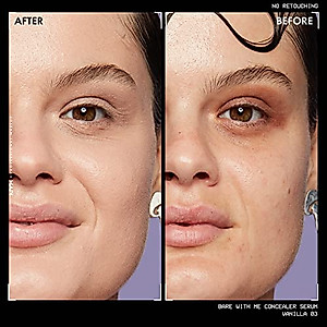 NYX PROFESSIONAL MAKEUP Bare With Me Concealer Serum, Up To 24Hr Hydration - Vanilla