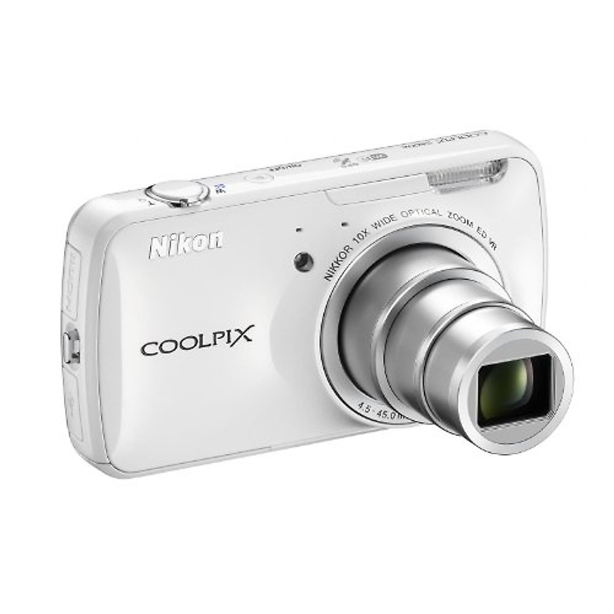 Nikon Digital Camera COOLPIX COOLPIX S800c (White) S800CWH - International Version