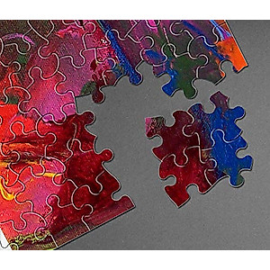 Americanflat 500 Piece Statue of Liberty Jigsaw Puzzle, 18x24 Inches, Art by Richard Wallich