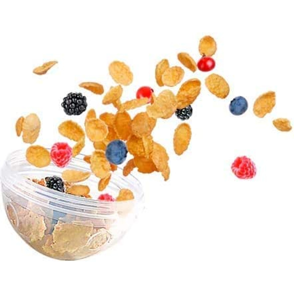 4 Pack Leak-Proof Yogurt Cups with Lid, On-the-Go Parfaid Cup for Snacking, Reusable Yogurt Cup with Lid and Spoon | Breakfast On the Go Cups