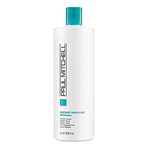 Paul Mitchell Instant Moisture Shampoo, Hydrates Dry Hair, 33.8 fl. oz.