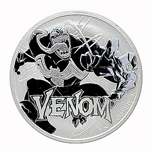 2020 Tuvalu 1 oz .9999 Silver Venom Marvel Series BU $1 Brilliant Uncirculated