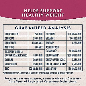 Natural Balance Original Ultra Fat Dogs Chicken Meal, Salmon Meal & Barley Recipe Low Calorie Dry Dog Food, 11 Pounds