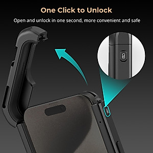 SmallRig for iPhone 15 Pro Max Phone Cage with 67mm Filter Adapter, Upgraded Quick Release Design Phone Video Rig Cage for Videography/Video Recording/YouTube/Live Streaming/Vlog - 4391B