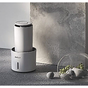 PURIPOT Personal P1+ Portable Air Purifier for Bedroom, Office with VOC Sensor, Premium Stylish Air Purifiers, HEPA Filters Upgrade Version, Blue Light PCO, Permanent Use