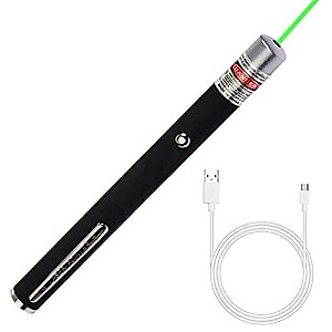 USB Wireless Demonstrator, Teaching Remote Demonstrator, Suitable for Outdoor Construction, Training Demonstration, Sales Instruction (Black)