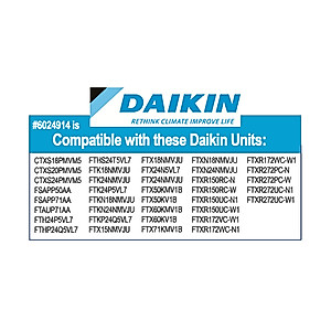 Daikin Industries 6024914 Mini Split Filter 2-Pack