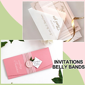 Phinus 72 Sheets Vellum Paper, Translucent Vellum Jackets Vellum Tracing Paper 8.5 x 11, Vellum Paper Printable for Sketching, Invitation Belly Bands, Gift Box Liners