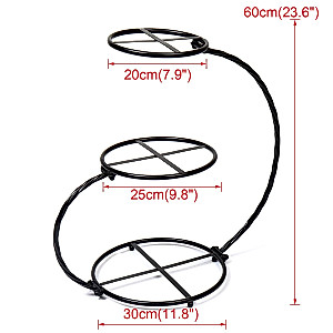 Cake Stand Creative Cake Stand Wedding Birthday Party Cake Display Holder Metal Dessert Cupcake Cookies Home Kitchen Baking Tool Cake Holder (Color : D)