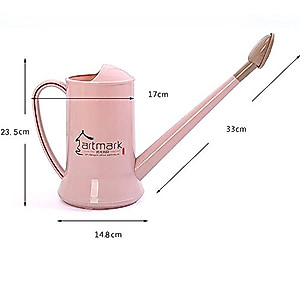 Premium High-Grade Plastic Watering Can Long Spout 2L(360 Degree Rotation Shower Head) Green