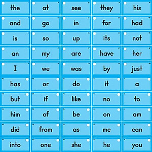 Really Good Stuff Sight Word Mini Flash Cards - 6 Sets of 50 Cards