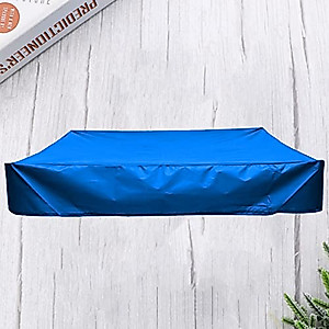 Housoutil with Swim for Protection Resistant Garden Children Uv Winter Courtyard and Oxford Shade * Blue Cover Round Ground Canopy Shape Kids Beach Bathtub Swimming Pool Square Tarp Sandpit
