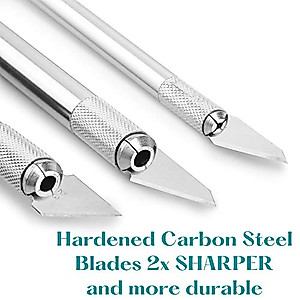 Mr. Pen- Craft Knife Set, 13 Piece, Exacto Knife Set, Hobby Knife Set, Crafting Knife, Exacto Knife Kit, Precision Knife Set, Exacto Knife for Crafting, Exacto Knives, Utility Knife Kit, Pen Knife