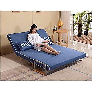 Sofa Couch Convertible Sleeper Sofa, Modern Convertible Sofa Bed for Living Room, Fold Up & Down Recliner Couch for Bedroom/Living Room/Balcony for Business Reception Room or Apartment ( Size : 120cm