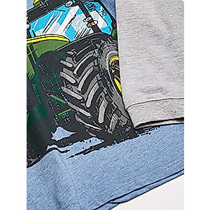 John Deere Child 4-7 Boys' T-Shirt, Chambray Blue, 7