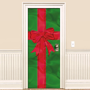 Amscan 243455 Festive Christmas Door Foil Party Decoration 1 Piece