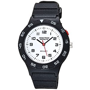 Armitron Sport Unisex Easy to Read Silicone Strap Watch, 25/6443