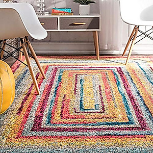 nuLOOM Hargis Labyrinth Runner Rug, 2' 5" x 8', Multi