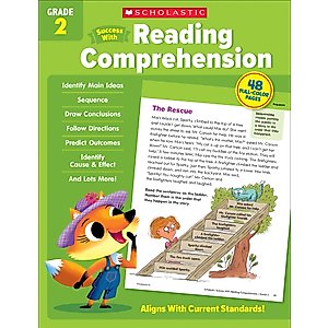 Scholastic Success with Reading Comprehension Grade 2 Workbook (Scholastic, Grade 2)
