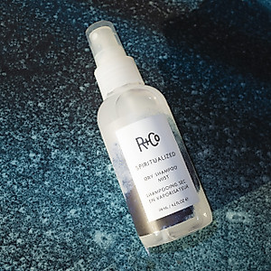 R+Co Spiritualized Travel Dry Shampoo Mist | Cleanses + Refreshes, Residue-Free Dry Shampoo | Vegan + Cruelty-Free | 1.7 Oz