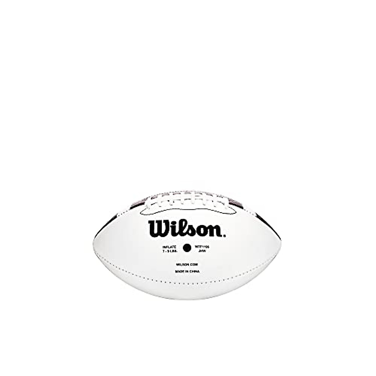 WILSON NCAA Mini Autograph Football,White