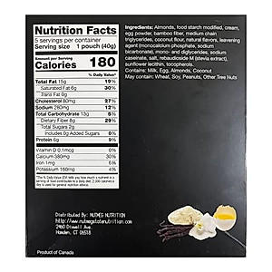 PROTIFIT - Protein Vanilla Mug Cake Mix 2 Pack, 6g Protein, High Fiber, Low Calorie, Low Sugar, Low Carb, Ideal Protein Compatible, 7 Servings Per Box, (2 Pack)