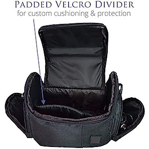 eDealz 4K 48MP Digital Camera Kit for Photography, Vlogging for YouTube w/Flip Screen, WiFi, Wide Angle Lens, Filters, 2X 64GB Micro SD Cards, 50" Tripod, Case, Card Reader, Microphone, LED (Black)