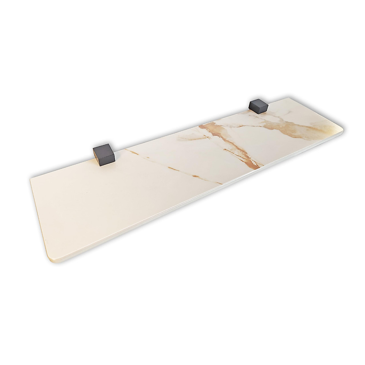 TriHDsArt Bathroom Shelves Floating Shelves for Wall Shelf Over Toilet,Wall Mounted Shelves for Bathroom (G12,500