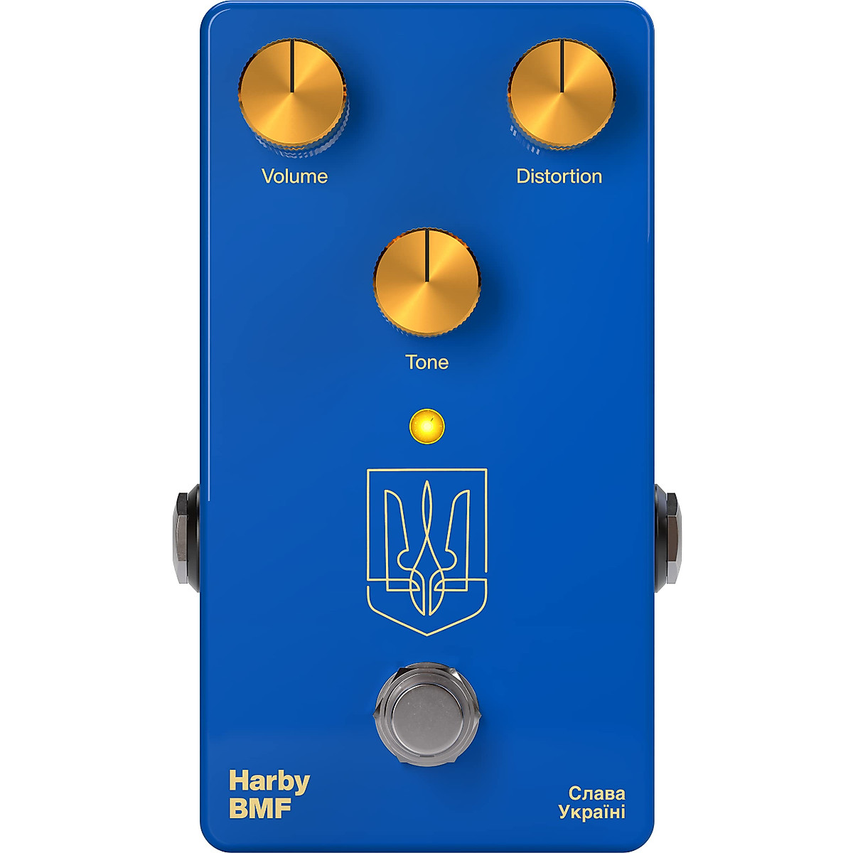Harby Pedals BMF Distortion/Sustainer/Fuzz Guitar Effects Pedal
