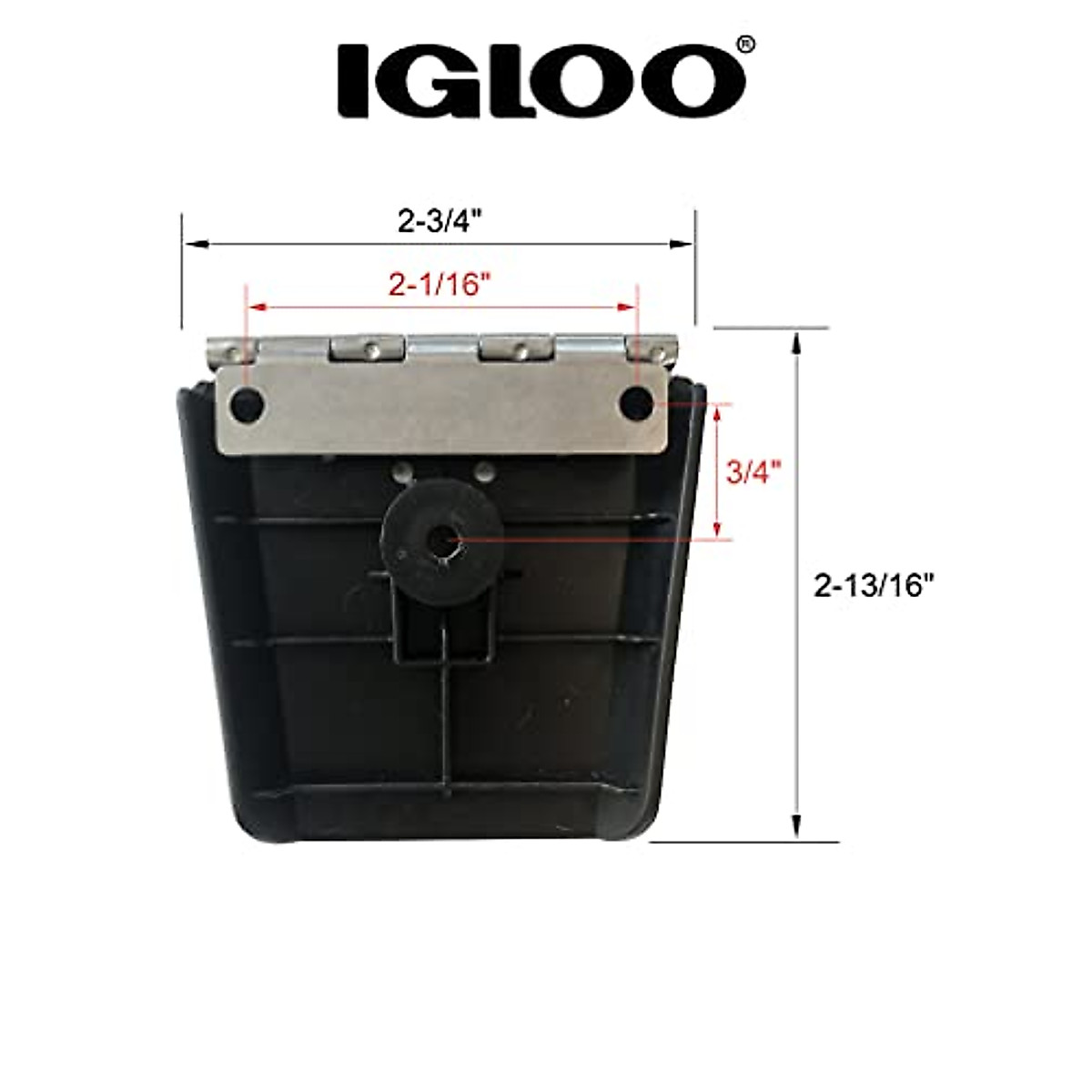 Igloo Cooler Hybrid Stainless/Plastic Latch Post & Screws, 2-Pack