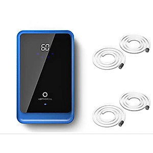 Airthereal Bundle | AH1000 Ozone Generator and 4 Tubes and Diffuser Stones for Liquid and Air - Output 1000 mg/h with Negative Ion and Timer