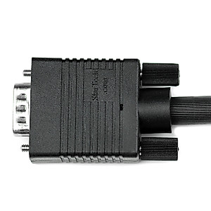 StarTech.com 20 ft. (6.1 m) VGA to VGA Cable - HD15 Male to HD15 Male - Coaxial High Resolution - VGA Monitor Cable (MXT101MMHQ20)