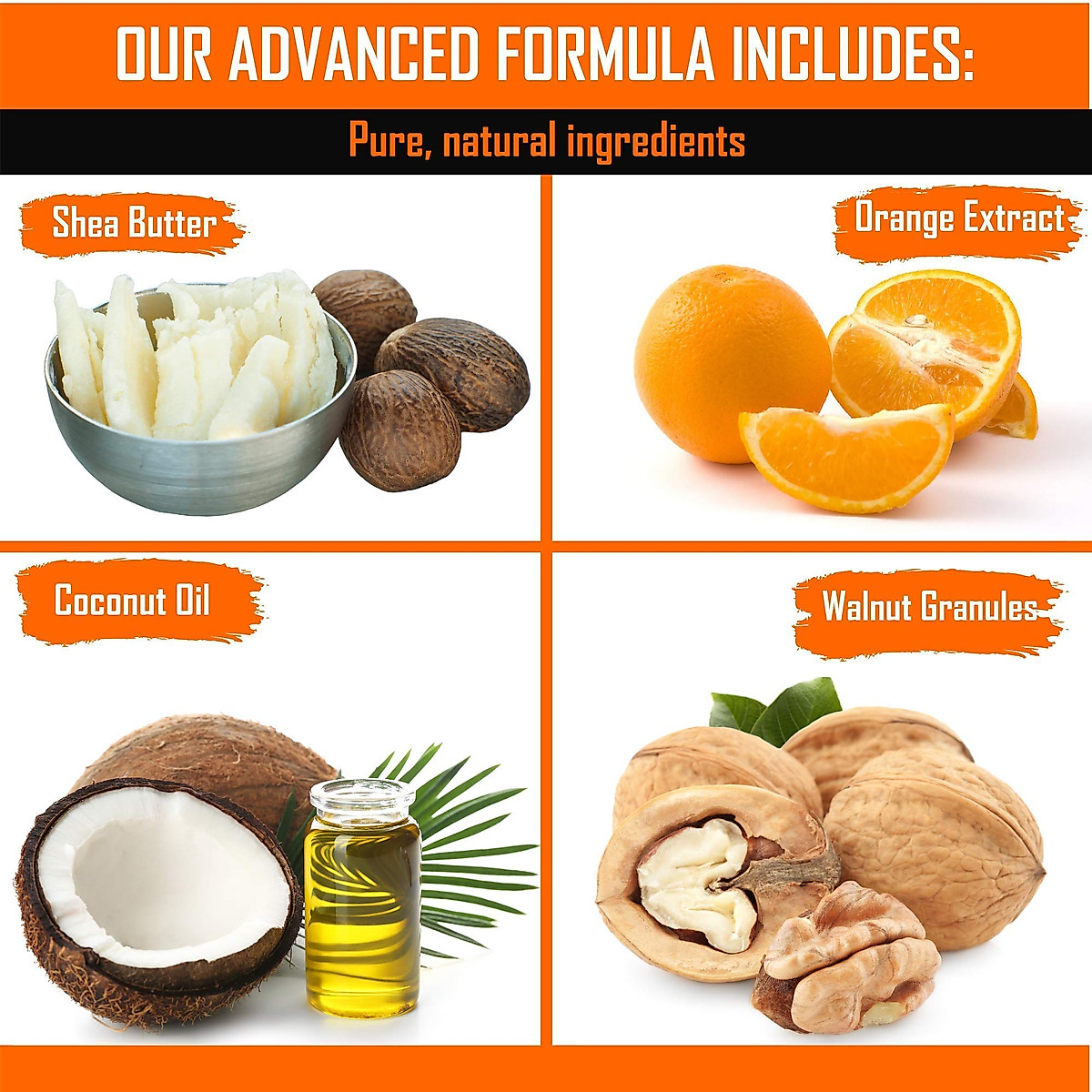 Tame's Orange Walnut Beard Soap and Tame's Hair and Beard Armor Bundle