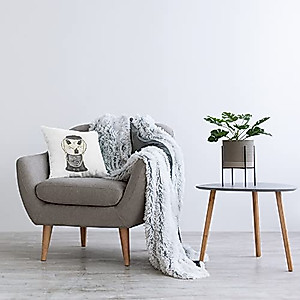 Stupell Industries Vintage Glam Gumball Fashion Brand Perfumes Design by Amanda Greenwood Throw Pillow, 18 x 18, Black