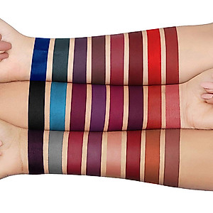 WAQIA 24Pcs Matte Liquid Lipstick Set Waterproof Lip Gloss Kit Long Lasting Lipgloss Kit