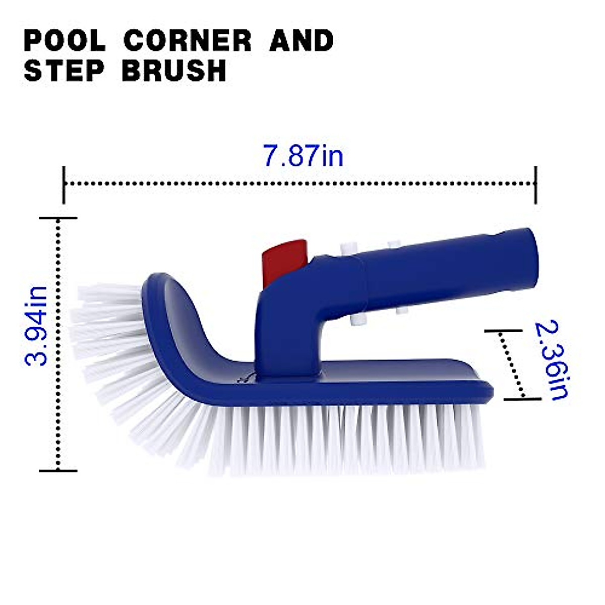 Pool Corner Brush with Pool Wall Brush