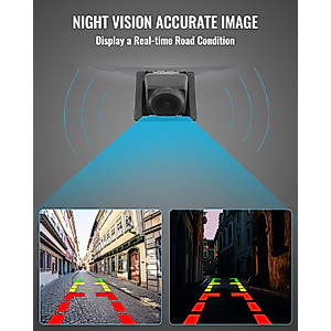 Rear Park Assist Camera for Cadillac GM SRX 2010-2015, 23205689, Far Infrared Wide Angle HD Night Vision Waterproof, Replacement Tailgate Rear View Backup Reverse Safty Cameras