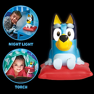 Bluey - Bingo 2 in 1 Bedtime Night Light and Handy Flashlight - LED Night Light with Auto-Off Timer