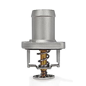 Mishimoto MMTS-F2D-03CL Low Temp Thermostat & Housing Compatible With Ford 6.0 Powerstroke 2003-2007