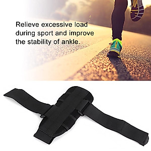 Ankle Support Brace, Adjustable Ankle Varus Valgus Corrector, Compression Ankle Fixation Wrap for Running, Basketball, Volleyball, Achilles, Tendon, Sprain, Injury Recovery(Large)