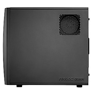 Antec Gaming Series Three Hundred Two Mid-Tower PC/Gaming Computer Case with 9 Tool-Less Drive Bays, 2 SSD, 120/140mm Fans x 2 Pre-Installed, 4 Fan Mounts for ATX, M-ATX and Mini-ITX,Black
