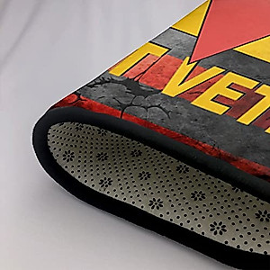 5th Infantry Division 'Red Diamond' Vietnam Combat Veteran Area Rug Living Room Bedroom Kitchen Sofa Bedside Carpet Floor Mats 36"X24"