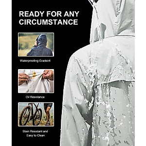 BENEUNDER UPF 50+ Outdoor Jackets Unisex, Full Zip-Up Lightweight Quick-Dry Jacket for Hiking Cycling Water Sports(LightGray 170/92A)